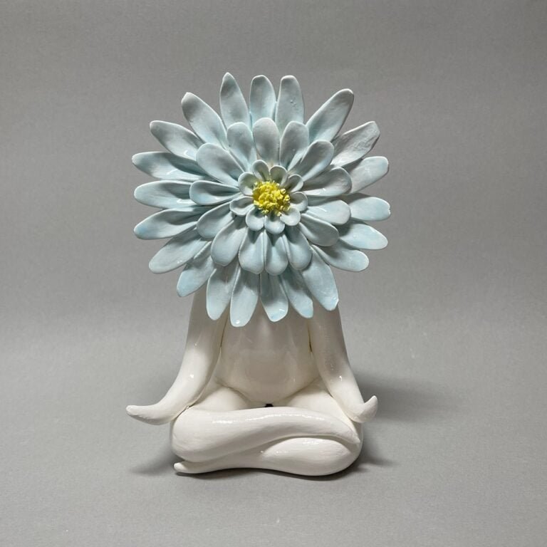 Ceramic Flowers - Flower Sculptures from Artist Carolyn Clayton