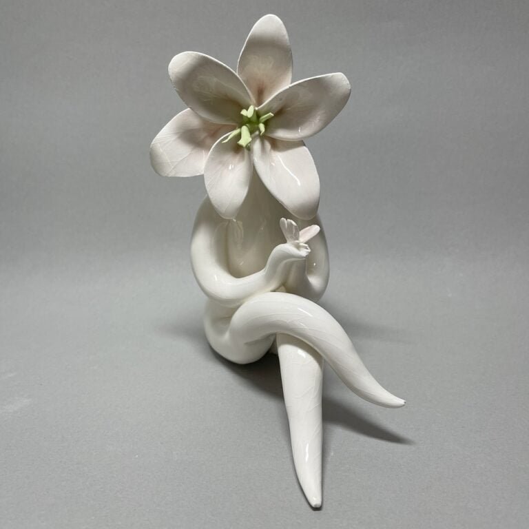 Ceramic Flowers - Flower Sculptures from Artist Carolyn Clayton