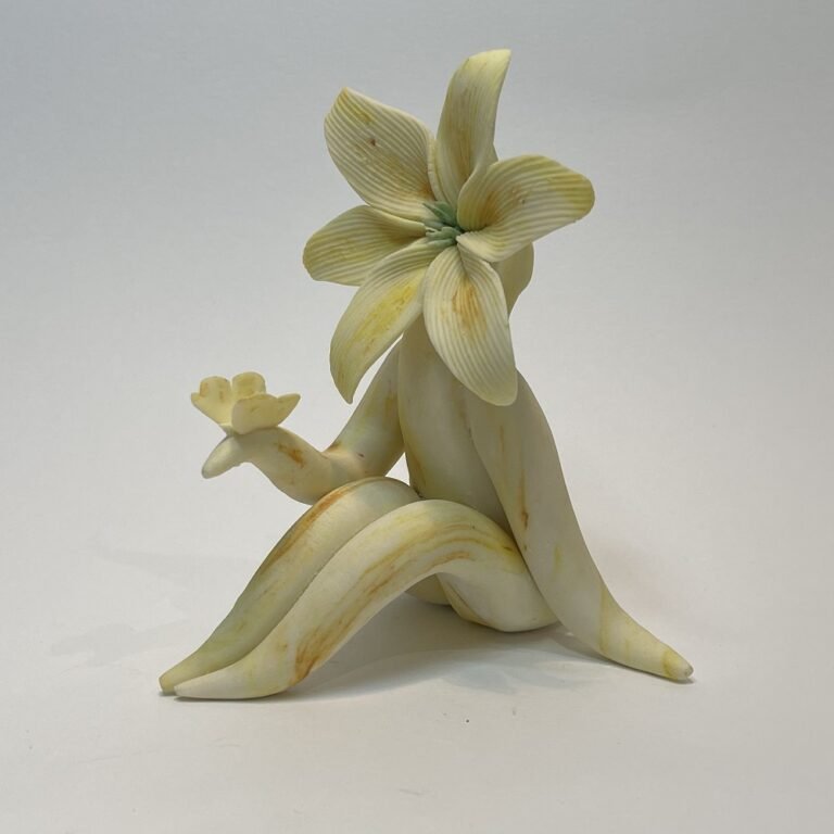 Flower Sculptures - Ceramic Sculptures from Artist Carolyn Clayton