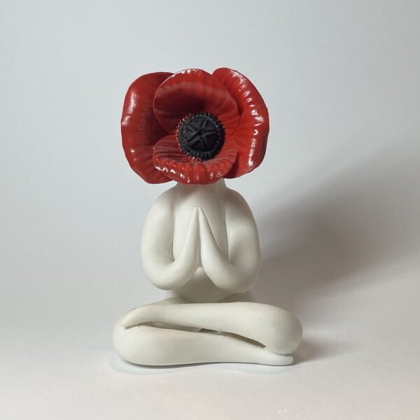 Flower Sculptures - Ceramic Sculptures from Artist Carolyn Clayton