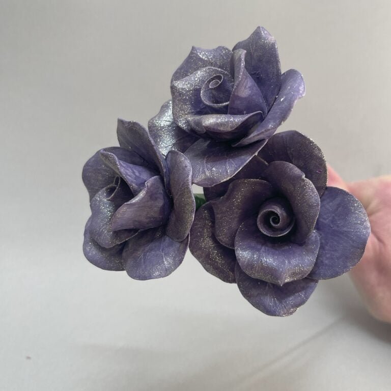 Ceramic Flowers - Flower Sculptures from Artist Carolyn Clayton