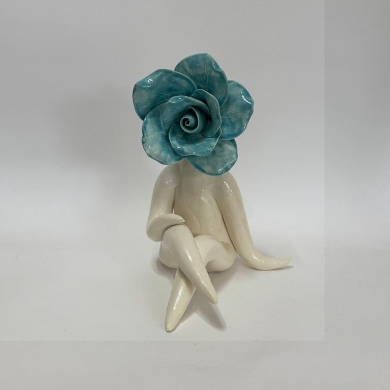 Ceramic Flowers - Flower Sculptures from Artist Carolyn Clayton