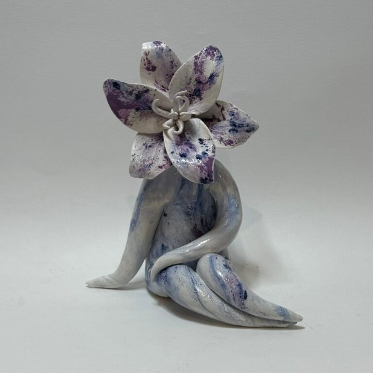 Ceramic Flowers - Flower Sculptures from Artist Carolyn Clayton